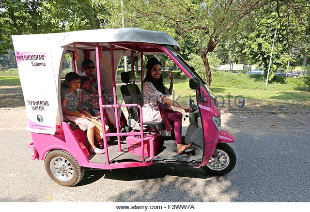 epa04971766-a-woman-steers-a-vehicle-of-the-pink-rickshaw-initiative ...
